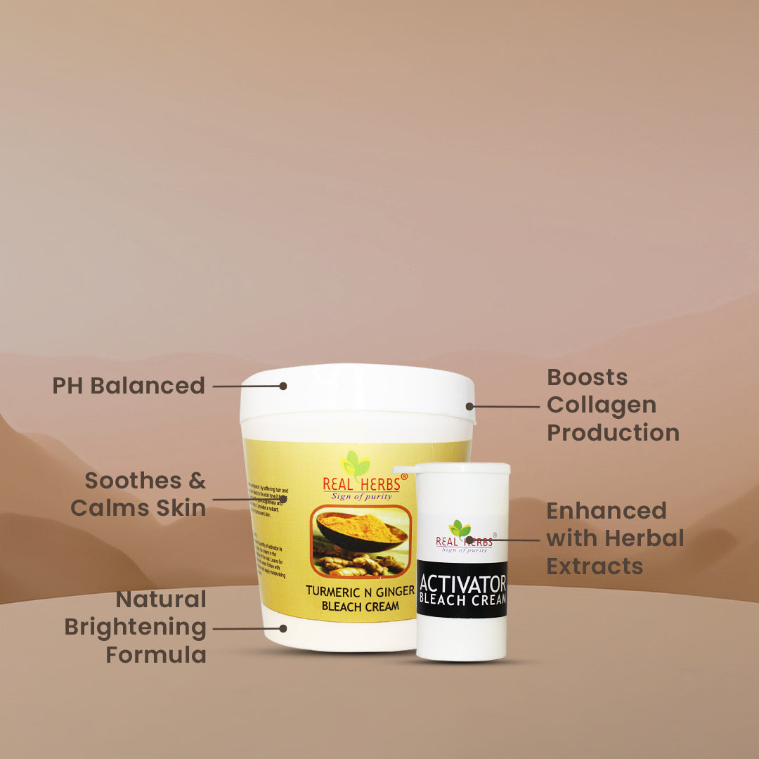 Turmeric N ginger (Bleach Cream) – Real Herbs